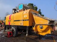 Quality 2019 Sany 120-20 Trailer Mounted Concrete Pump Used Concrete Machinery for sale