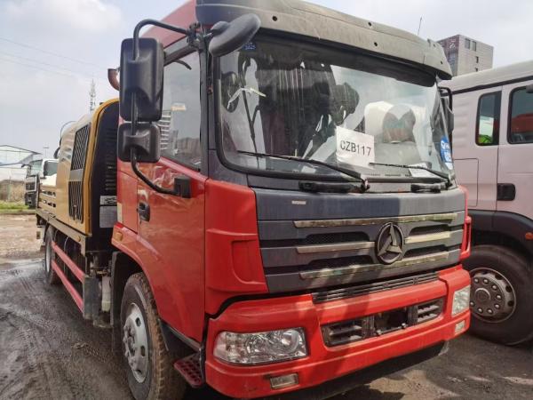 Quality 2021 Sany 118-25 Concrete Line Pump Truck Mounted Second Hand SY5143THBE- C10S for sale