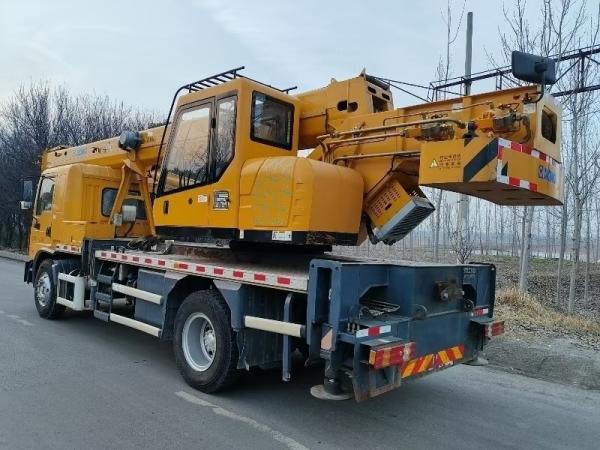 Quality Second-hand 2021 XCMG XCT12L4-1 12t truck crane for hot sale for sale