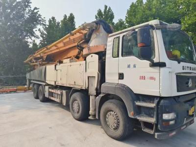 China Chasis SITRAK 2019 ZOOMLION Bomba de Hormigón de 52m Alta Presión Alcance Vertical Máximo 52m en venta