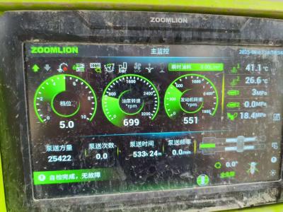 Cina 70m Zoomlion Concreto Pump Truck su Chassis Sitrak La soluzione definitiva per la costruzione in vendita