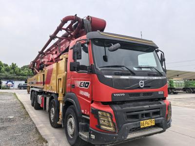 China 62m SANY Used Concrete Pump Truck with Volvo Chassis and Diesel Power Type for Precise Concrete Placement for sale