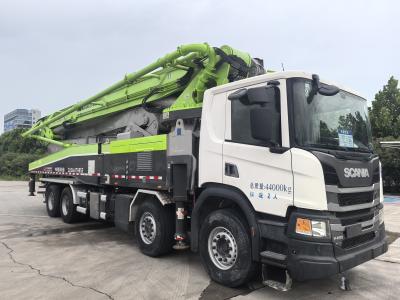 중국 스캐니아 차시와 함께 2019 Zoomlion 56m 펌프 트럭을 판매합니다. 판매용