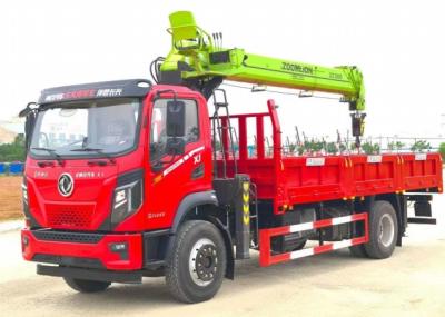 China Nieuwe Vrachtwagenkraan 2025 Zoomlion 8 Ton laadkraan met Dongfeng vrachtwagen Te koop