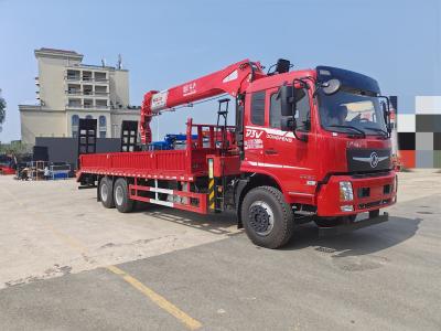 China Nieuwe truck gemonteerde kraan 2025 Changxing 12 ton laadkraan met Dongfeng vrachtwagen Te koop