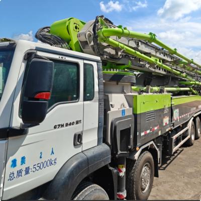 중국 Zoomlion 70m 펌프 트럭 우수한 콘크리트 펌프 적은 작업 시간 SITRAK 섀시 판매용