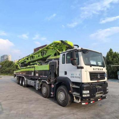 중국 사용된 2023 Zoomlion 70m 콘크리트 펌프 트럭 판매용