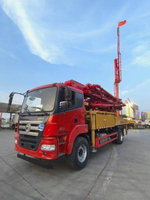 중국 2020년 산이 37m 중고 콘크리트 펌프 트럭 유로 V 2축 판매용