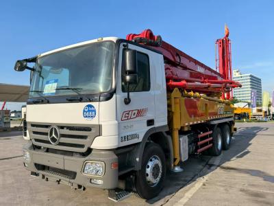 중국 2010년 산이 37m 중고 콘크리트 펌프 트럭 (벤츠 섀시) 판매용