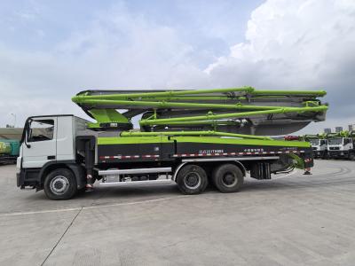 중국 2015 사용 된 Zoomlion 49M 콘크리트 펌프 트럭 메르세데스 벤츠 차체 판매용