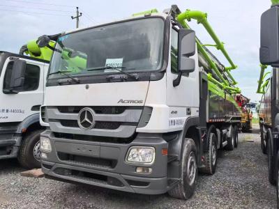 China Used 2019 Zoomlion ZLJ5440THBBE 56m Truck-Mounted Concrete Pump with Z-Shape 5-Section Folding Boom and 365° Continuous Rotation for sale