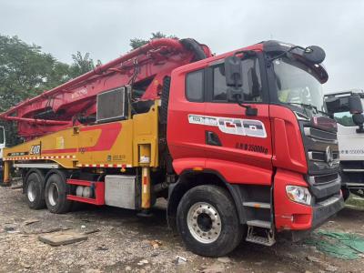 China 2021 Sany 49m Truck-Mounted Concrete Pump with 170m³/h Pumping Capacity and 48.5m Maximum Pumping Height for sale