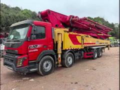 SANY Usato 62m camion pompa calcestruzzo 2019 con telaio VOLVO