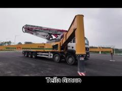 XCMG Used 69m concrete pump truck with SITRAK chassis from 2022 construction machinery