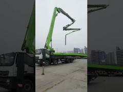 Used Zoomlion 56m pump with Benz Chassis