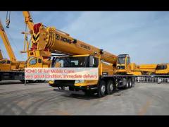 XCMG 50 Ton Mobile Crane
very good condition; immediate delivery