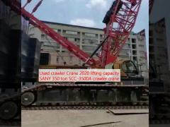 2019 SANY 400 τόνων SCC-4000A Χρησιμοποιούμενος γερανό-επισκευαστής υδραυλικός τύπος ευθείας βραχιάς