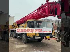 Used Truck Crane truck mounted crane2019-2022 Sany 25t 25 tons crane truck