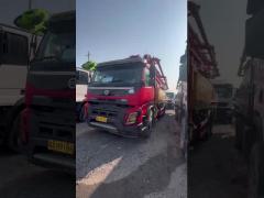 Used 2020 Sany 49m pump truck with Volvo chasis for hot sale