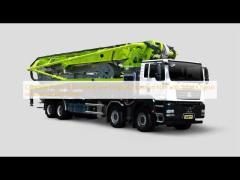 Camion pompa calcestruzzo usato 2020 Zoomlion 49m 49m con telaio Sitrak