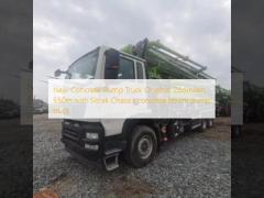 New Concrete Pump Truck Original Zoomlion 650m with Sitrak Chassis concrete boom pump truck