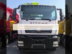 USED ZOOMLION 63m pump truck Concrete Pump in SITRAK chassis 2020