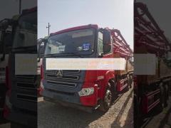Used Concrete Pump Truck perfect condition 2021 SANY 43m truck concrete pump