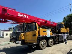 Gru a autocarro USATA SANY STC500E ROSSO Colore 2023 50T Macchinari di sollevamento completamente idraulici