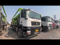 Used 2020 Zoomlion 49m pump truck with Sitrak chasis for hot sale