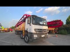 2017 Sany 66m Old Concrete Boom Pump Truck SYM5540THB 660C-10 With Benz Chasis