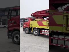 2021 Sany 60m Old Concrete Boom Pump Truck SYM5460THB With Sany Chasis