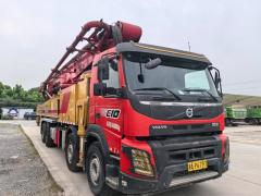 2021 SANY Used 62m Concrete Pump Truck Con VOLVO Chassis Construction Machinery