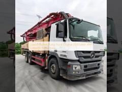 Autobetoniera usata originale SANY 37m del 2019, piccola