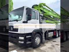 Nuovo 3 assi di calcestruzzo Boom Pump Truck Martello 40m Con Chassis Sitrak