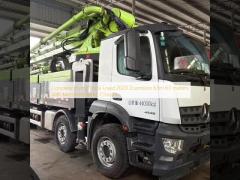 Autobetoniera Usata 2022 Zoomlion 52m pompa da 52 metri con autocarro Scania