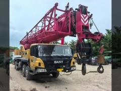 Sany 50T Truck Crane 2022 Used 50 Tons Heavy Lifting Crane With 43.5 Meters Main Boom Length