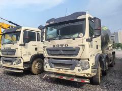 Zoomlion 12cbm Second Hand Concrete Mixer Trucks Euro V Emission Strong Load