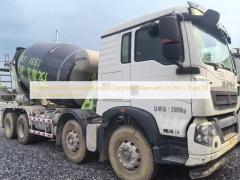 Original 2017 SANY Used Concrete Mixer Truck 12 Cubic Meters 12m3 Old Cement Truck