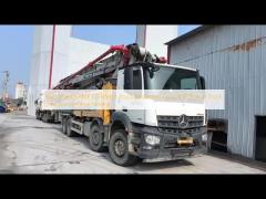 2021 Gebruikte SANY 65 meter Truck gemonteerd Beton Pump Truck bouwmachines
