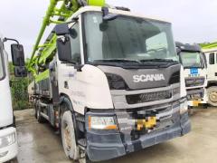 2021 ZOOMLION ZLJ5441THBSE 56M Concrete Pump Truck Used