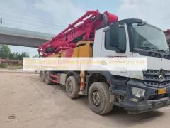 2022 Gebruikte XCMG 58m Betonpompwagen Mercedes-Benz Chassis