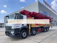 Бетононасос XCMG 58 м 2022 года выпуска на шасси Mercedes-Benz
