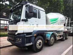2021 Lingyu 16m3 Concrete Mixer Truck con 16m3 Agitator Capacità SHACMAN telaio
