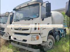 2021 Lingyu Used 16m3 Concrete Mixer Truck con telaio SHACMAN