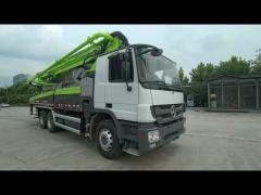 Zoomlion 49m used concrete pump truck