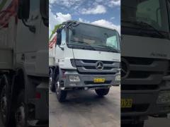 Used 2016 Zoomlion 52m Concrete Pump Truck with Benz Chassis