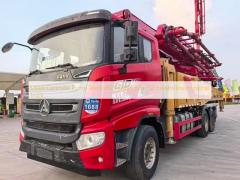 Used Concrete Pump Truck 2021 SANY 52m 52 meters boom pump truck