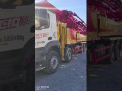 2022 Sany SYM5442THBFB 62m Concrete Pump Truck with Benz Chassis Euro VI and 180 m³/h Output