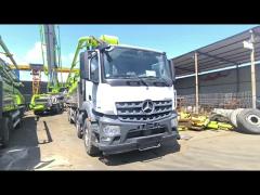 Used 2021 Zoomlion 63M Concrete Pump Truck Mercedes Benz