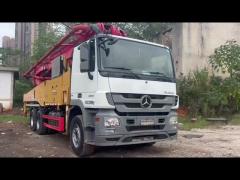 2020 Sany 49m Truck-Mounted Concrete Pump with 170m³/h Capacity and 48.5m Vertical Reach